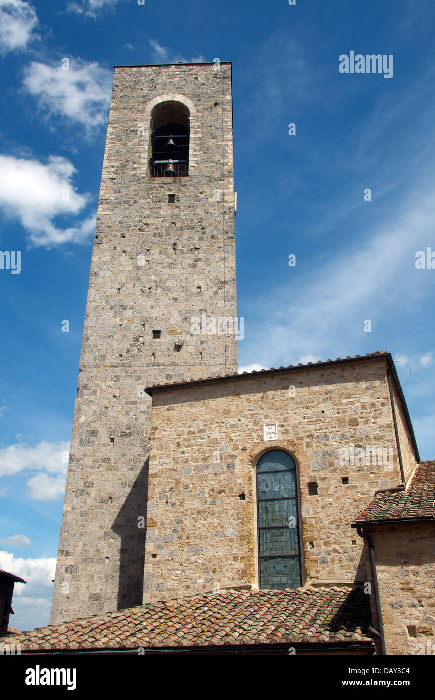 Italy san gimignano tower hi-res stock photography and images - Alamy