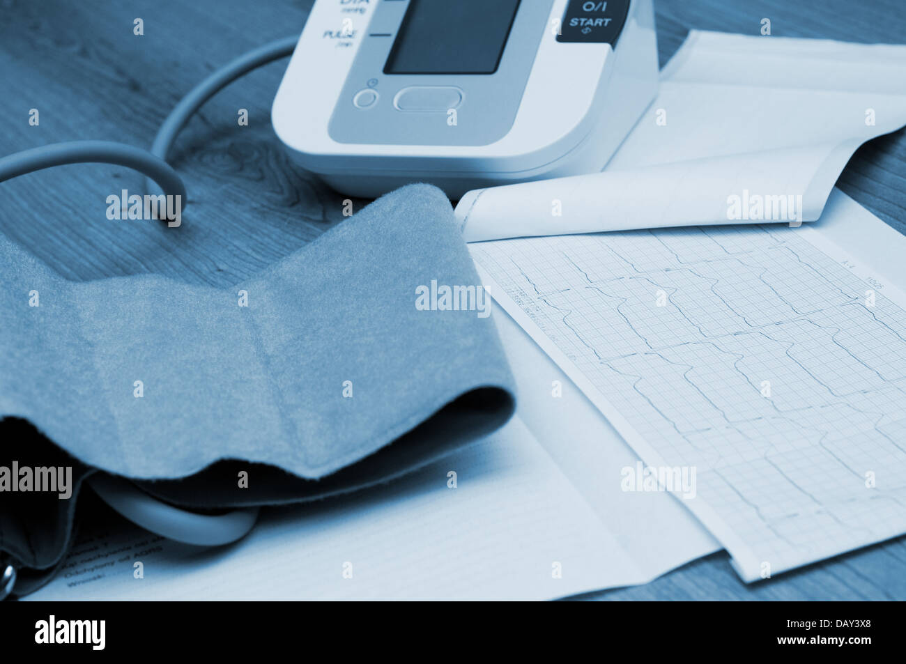 Blood pressure and pulse Stock Photo - Alamy