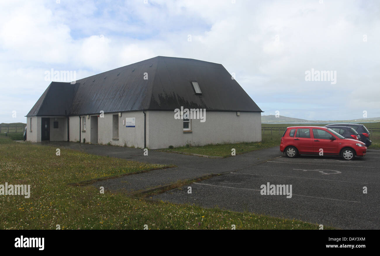 Doctor's surgery Isle of Tiree Scotland June 2013 Stock Photo - Alamy