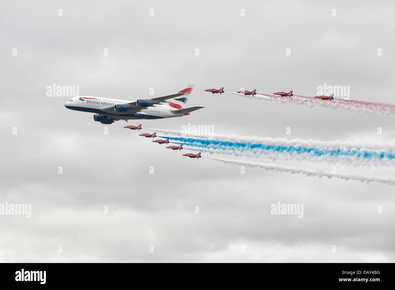 Red arrows with a380 hi-res stock photography and images - Alamy