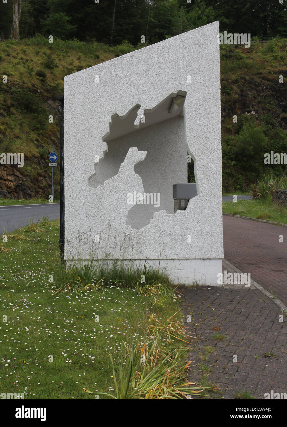 Map of port askaig hi-res stock photography and images - Alamy