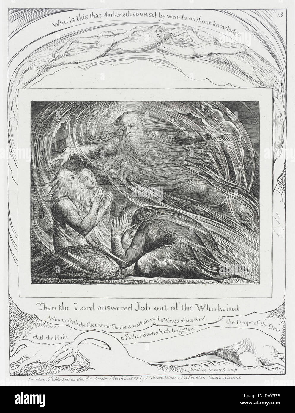 God appearing in the whirlwind hi-res stock photography and images - Alamy