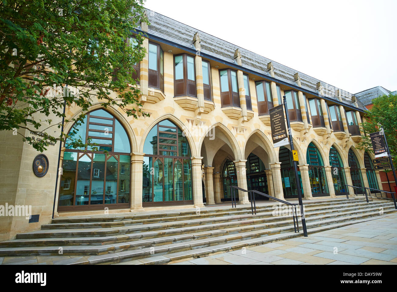 The Guildhall St Giles Square Northampton Northamptonshire UK Stock ...