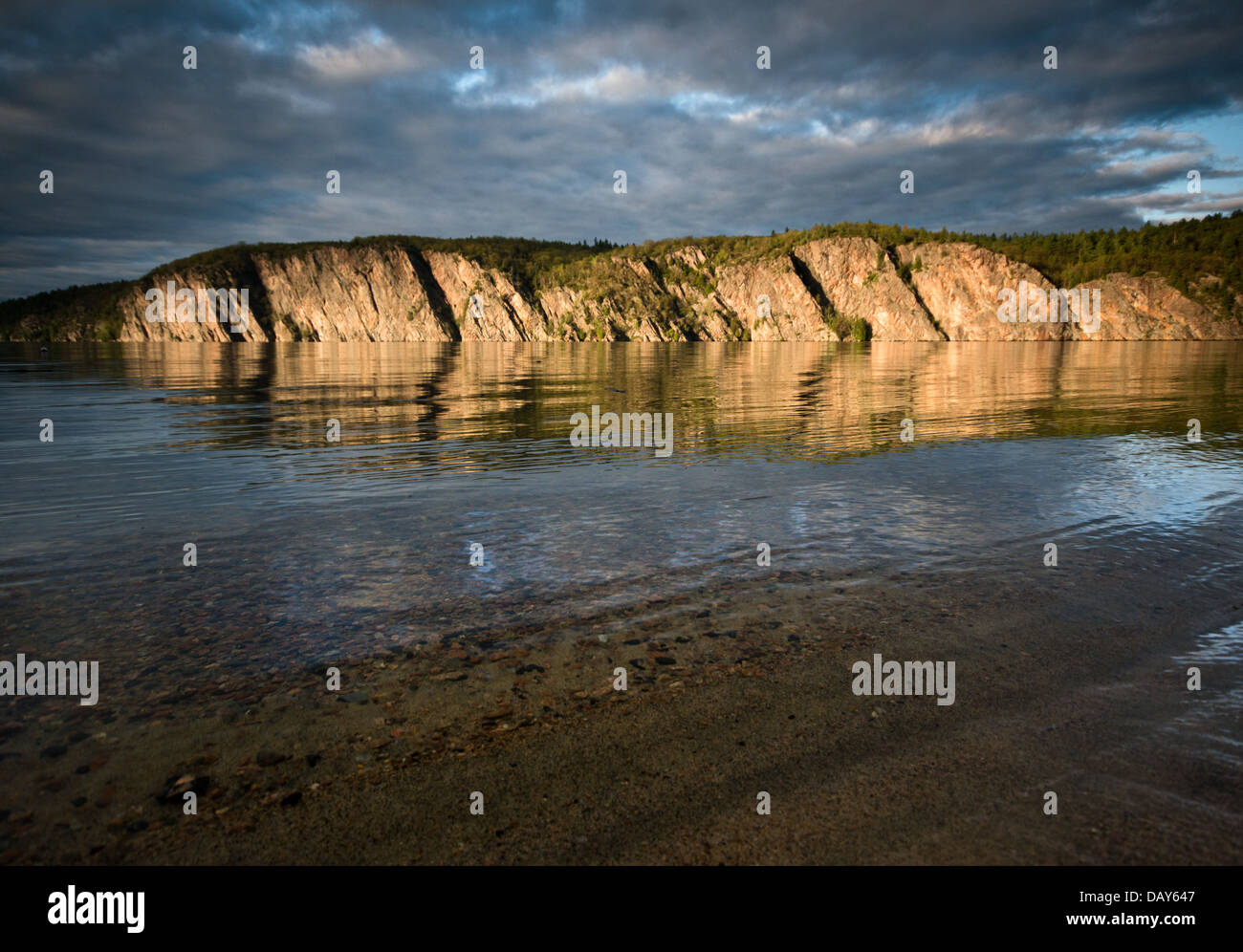 The Mazinaw Rock at Bon Echo Provincial Park Stock Photo - Alamy
