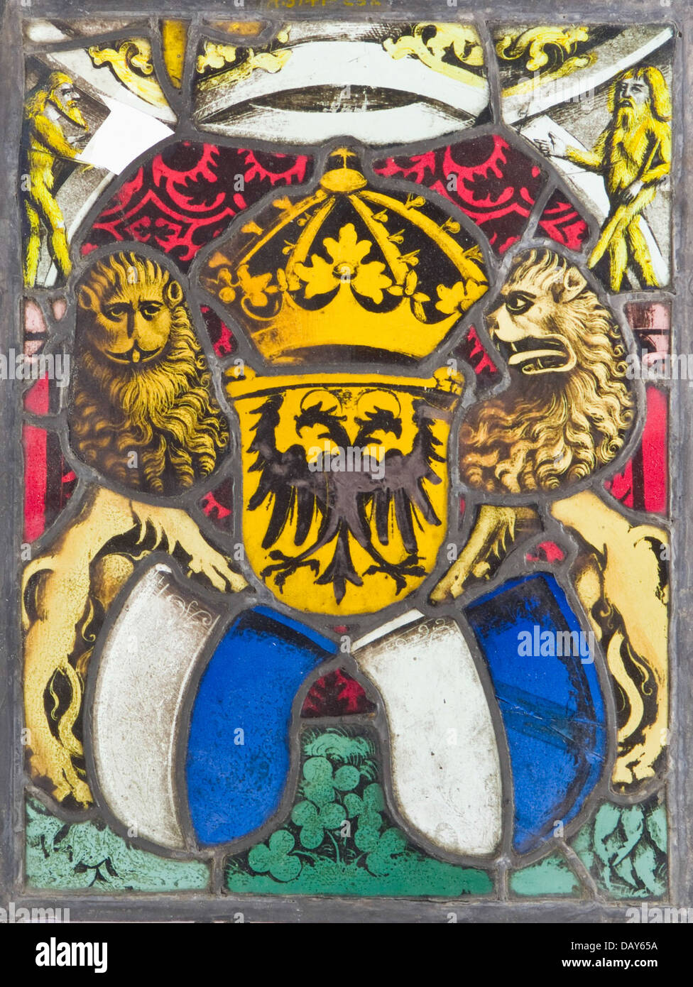 Heraldic Panel- Arms of Lucerne 45.21.27 (2 of 2 Stock Photo - Alamy
