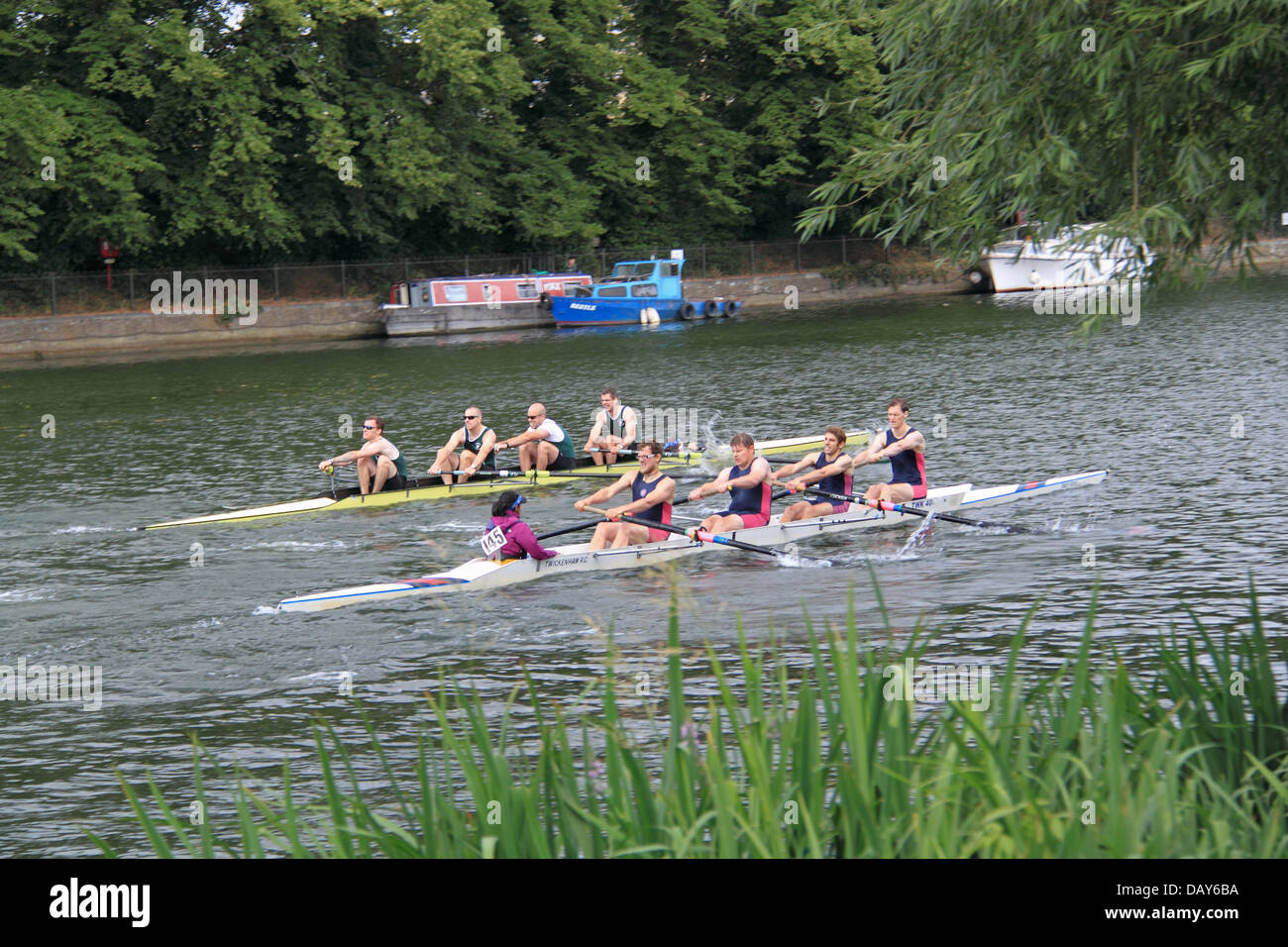 Twickenham at molesey boat club hi-res stock photography and images - Alamy