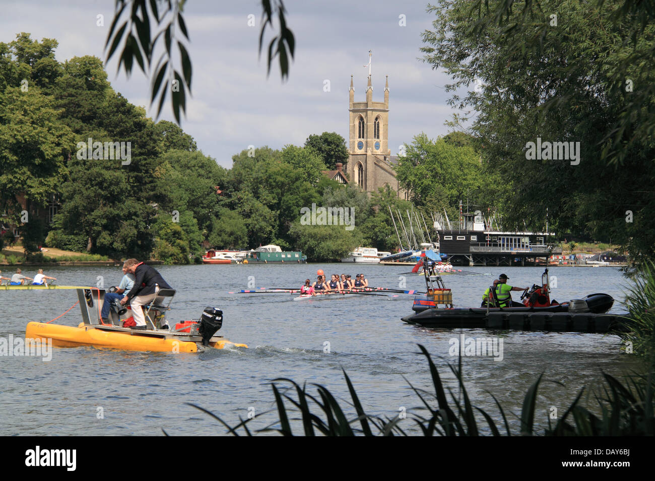 Cambridge university boat club blue boat hi-res stock photography and ...