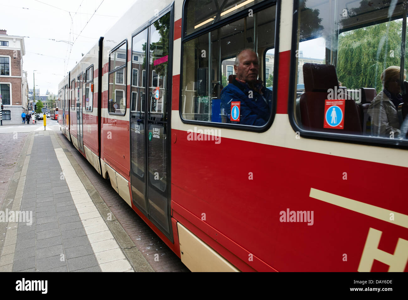 Tram Den Haag The Hague Holland The Netherlands Stock Photo - Alamy