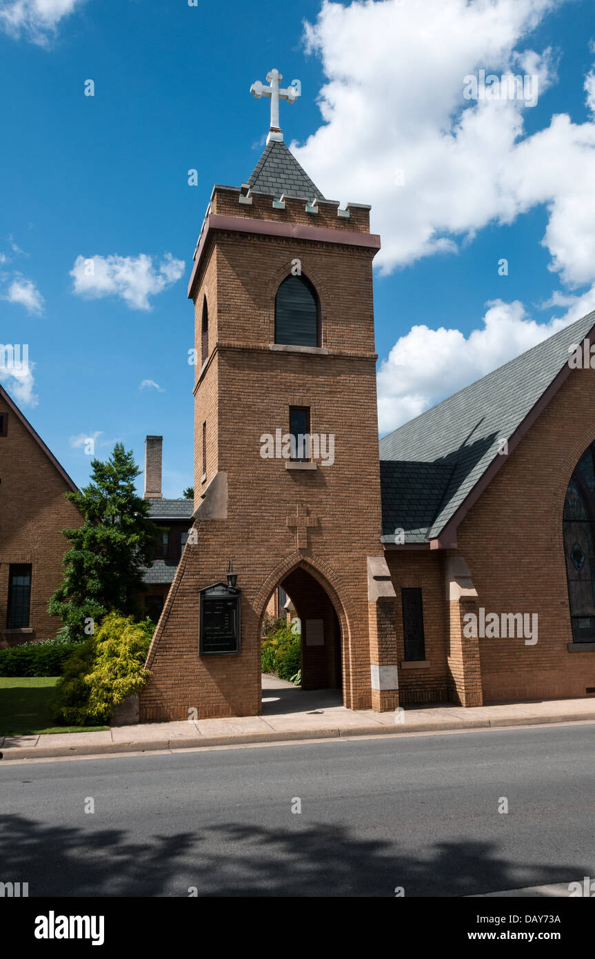 Trinity Episcopal Church, 9325 West Street, Manassas, Virginia Stock ...