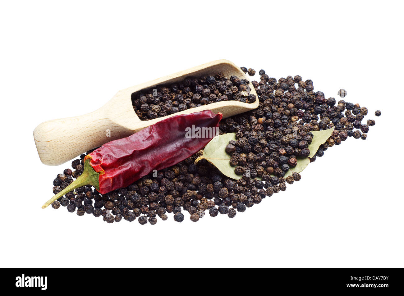 Dried red pepper pod Cut Out Stock Images & Pictures - Alamy