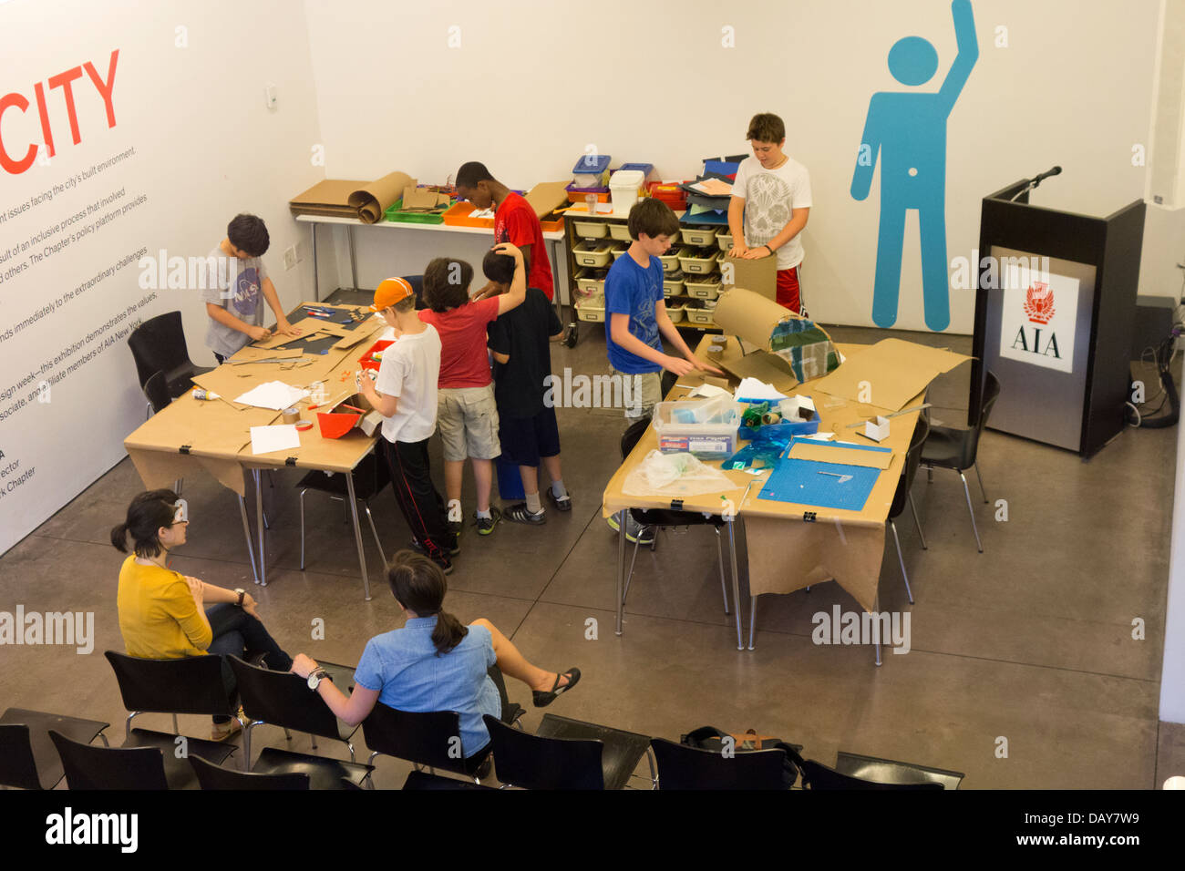 AIA center for architecture in NYC Stock Photo - Alamy