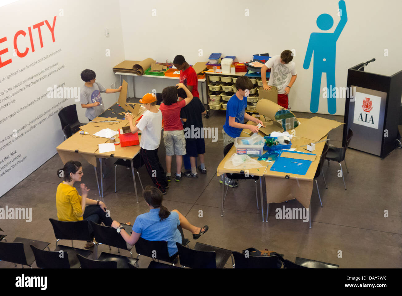 AIA center for architecture in NYC Stock Photo - Alamy