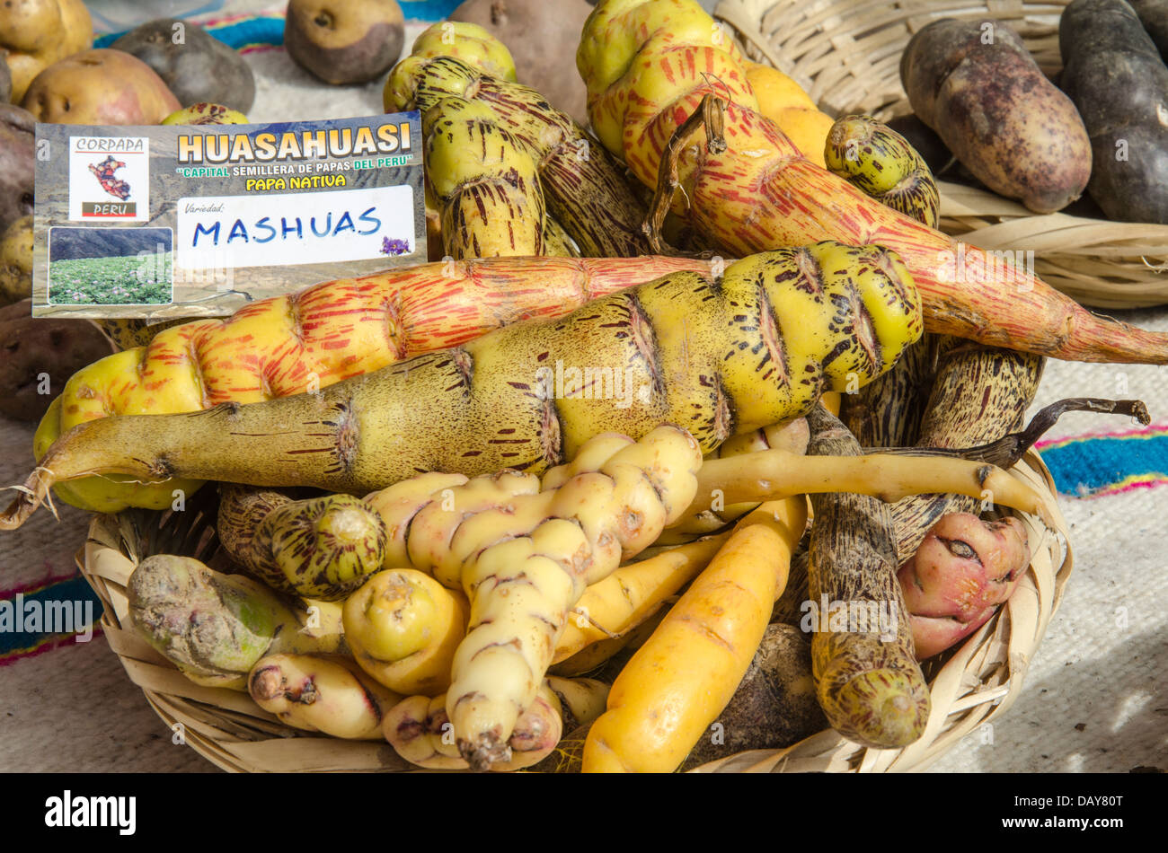 Andean potatoes hi-res stock photography and images - Alamy