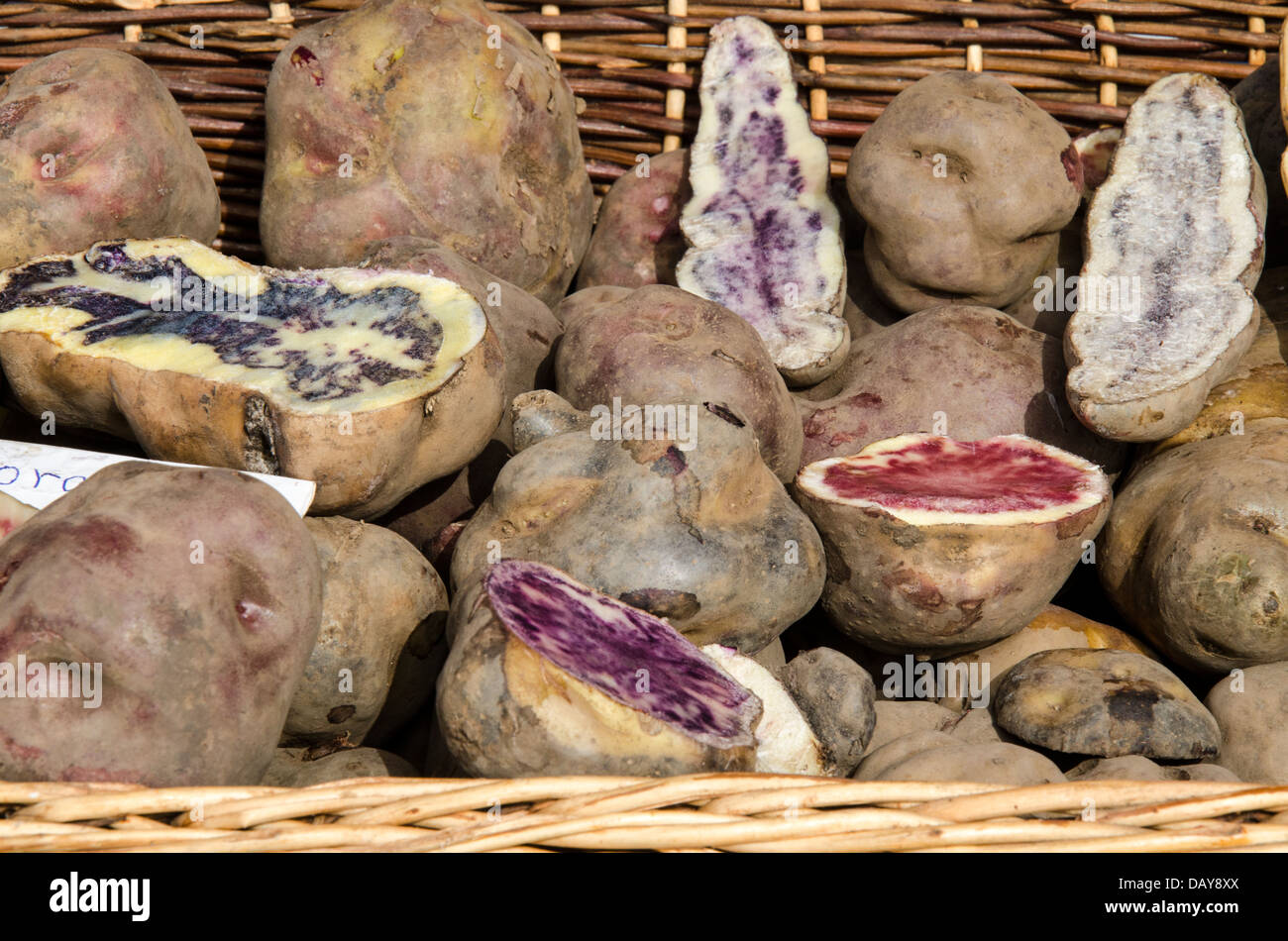 Peruvians potatoes hi-res stock photography and images - Alamy