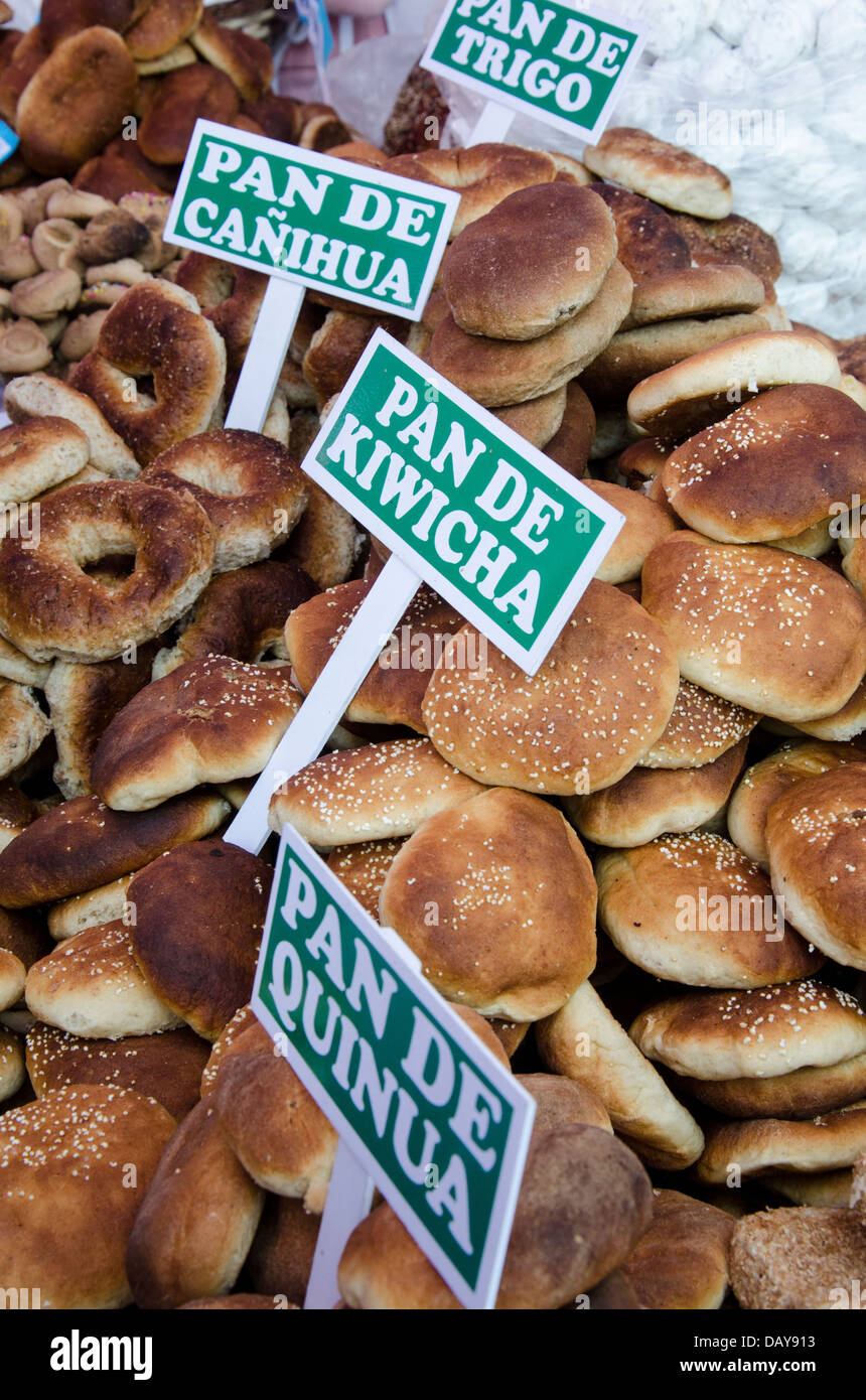 Peruvians traditional breads Stock Photo - Alamy