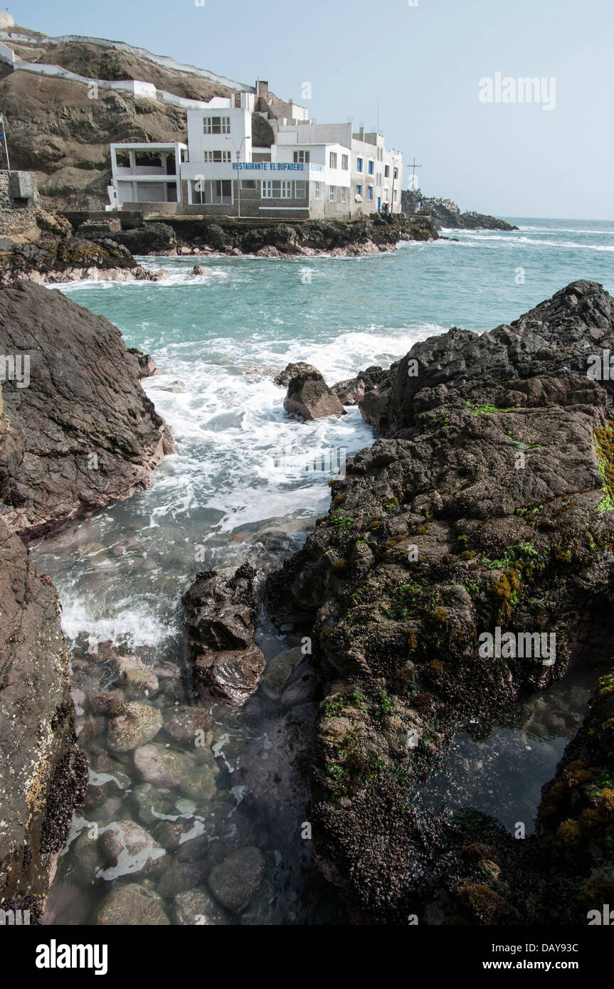 San Bartolo Beach in the Lima province . Peru Stock Photo - Alamy