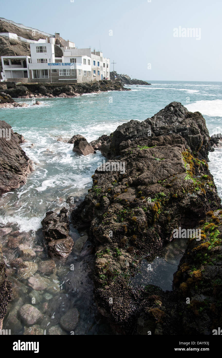 San Bartolo Beach in the Lima province . Peru Stock Photo - Alamy
