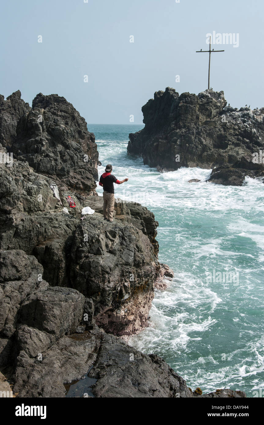 San Bartolo beach in the province oh Lima. Peru Stock Photo - Alamy