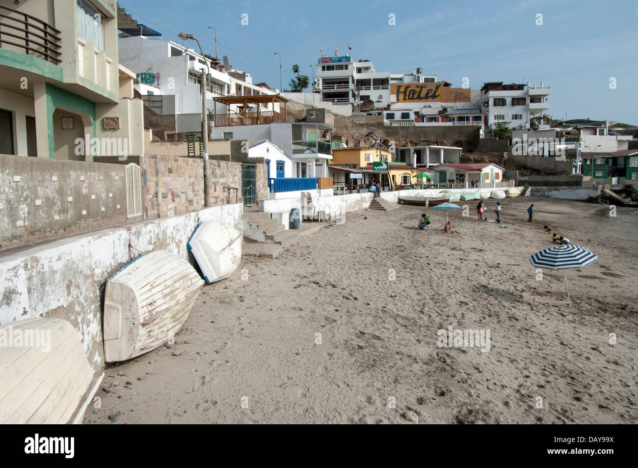 San Bartolo Beach in the Lima province . Peru Stock Photo - Alamy