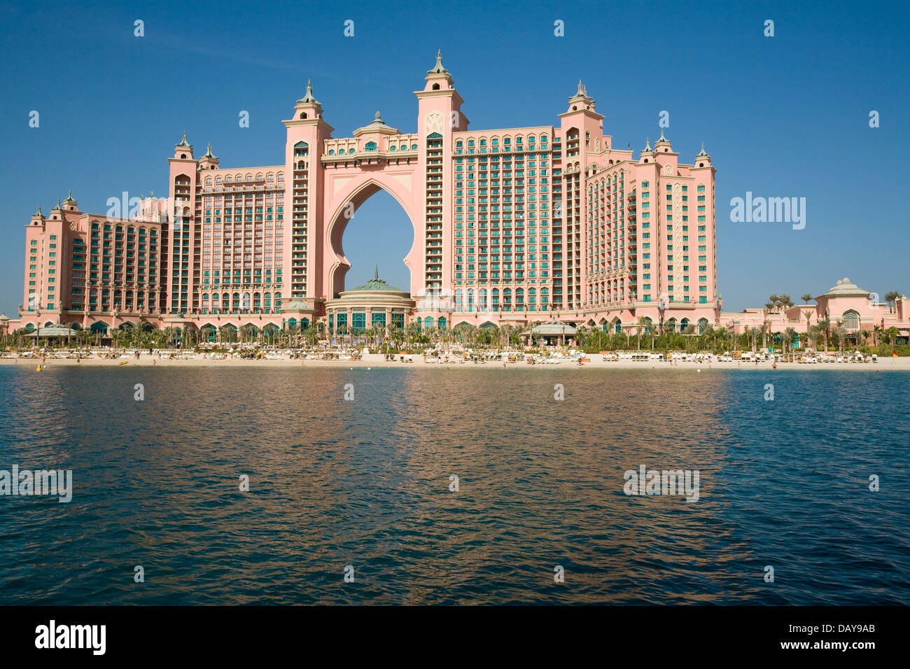 Atlantis Dubai resort, Dubai, United Arab Emirates, Middle East Stock ...