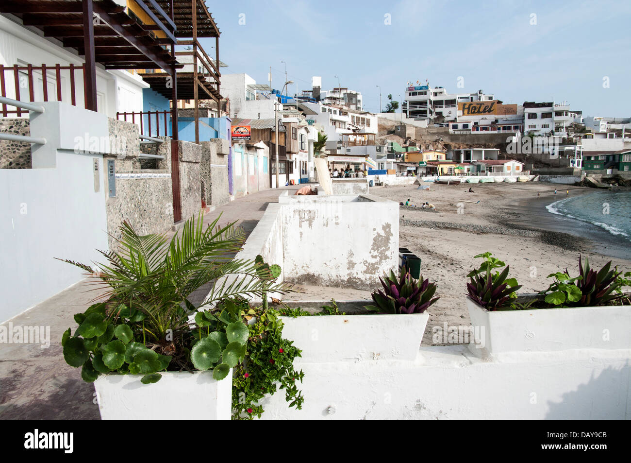 San Bartolo Beach in the Lima province . Peru Stock Photo - Alamy
