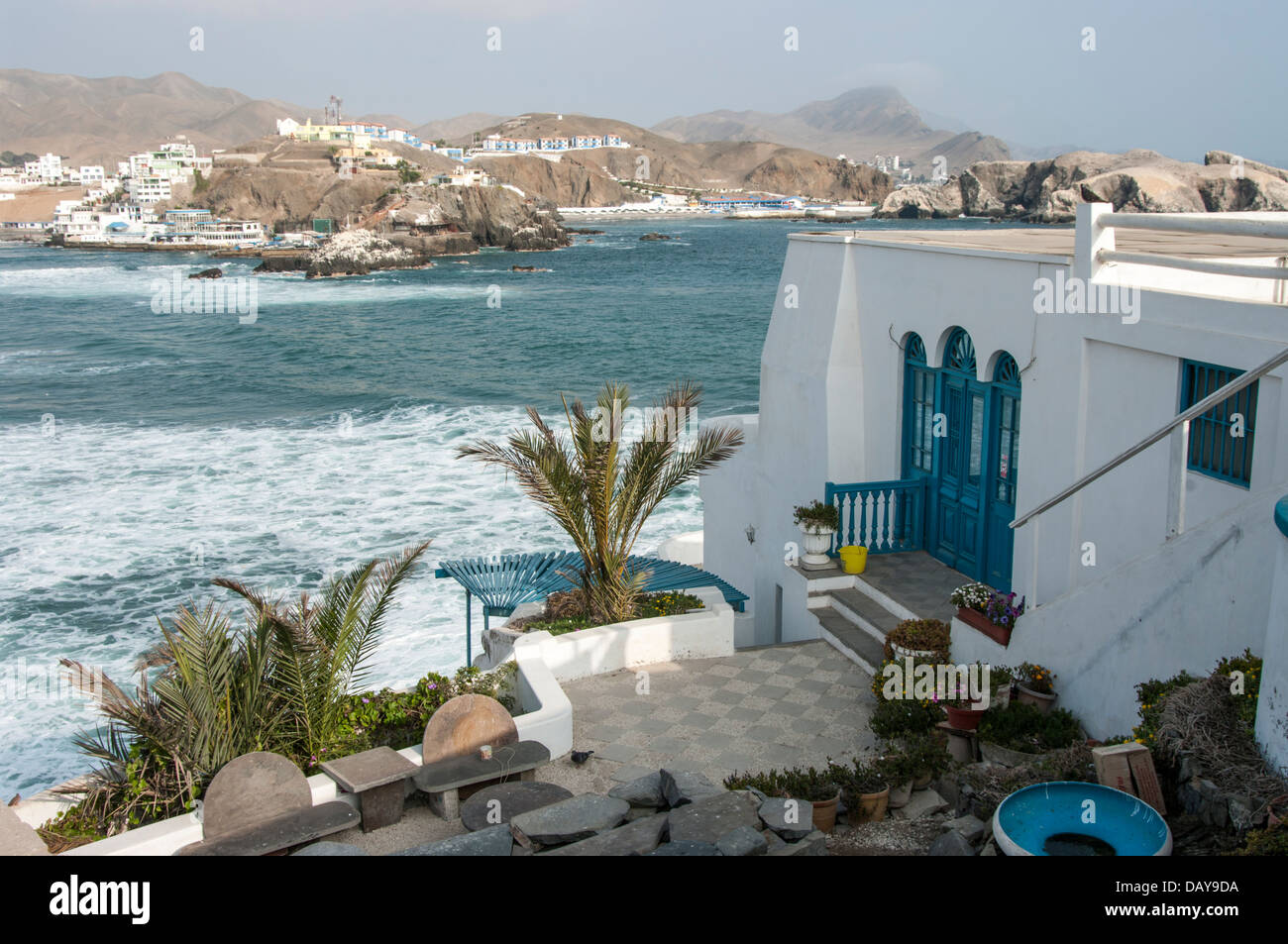 San Bartolo Beach in the Lima province . Peru Stock Photo - Alamy