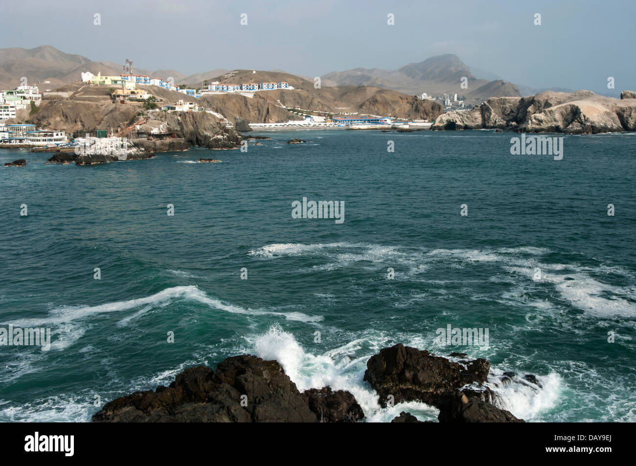 San Bartolo Beach in the Lima province . Peru Stock Photo - Alamy