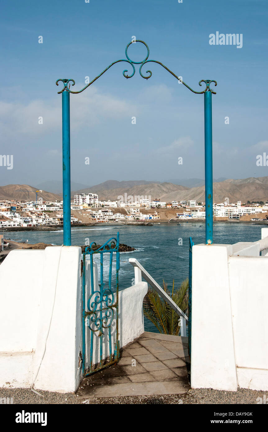 San Bartolo Beach in the Lima province . Peru Stock Photo - Alamy