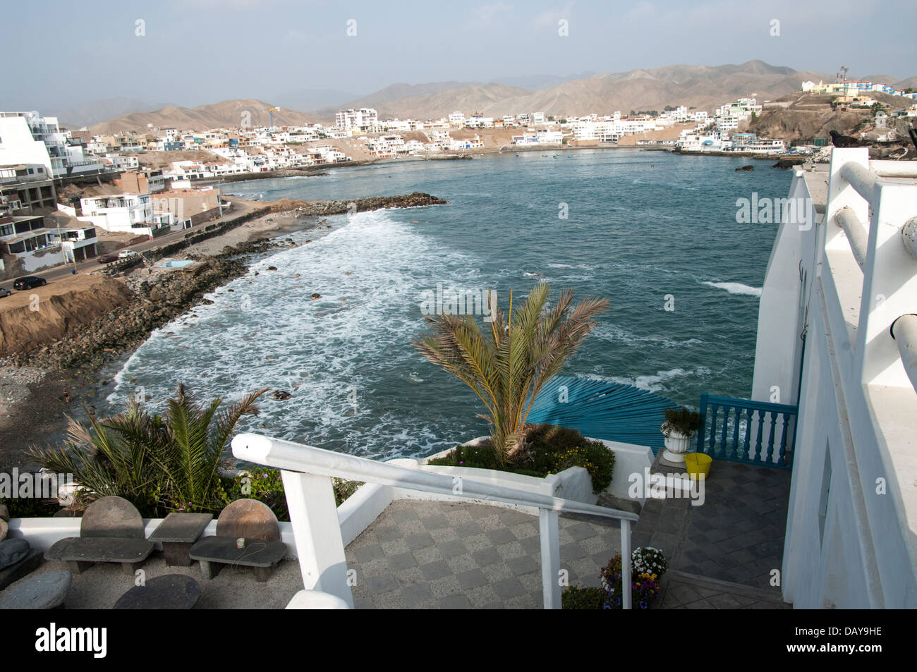 San Bartolo Beach in the Lima province . Peru Stock Photo - Alamy