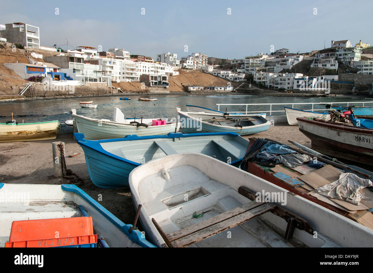 San Bartolo beach in province of Lima. Peru Stock Photo - Alamy