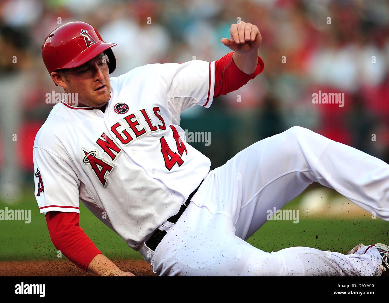 July 20, 2013 Anaheim, CA.Los Angeles Angels first baseman Mark Trumbo ...