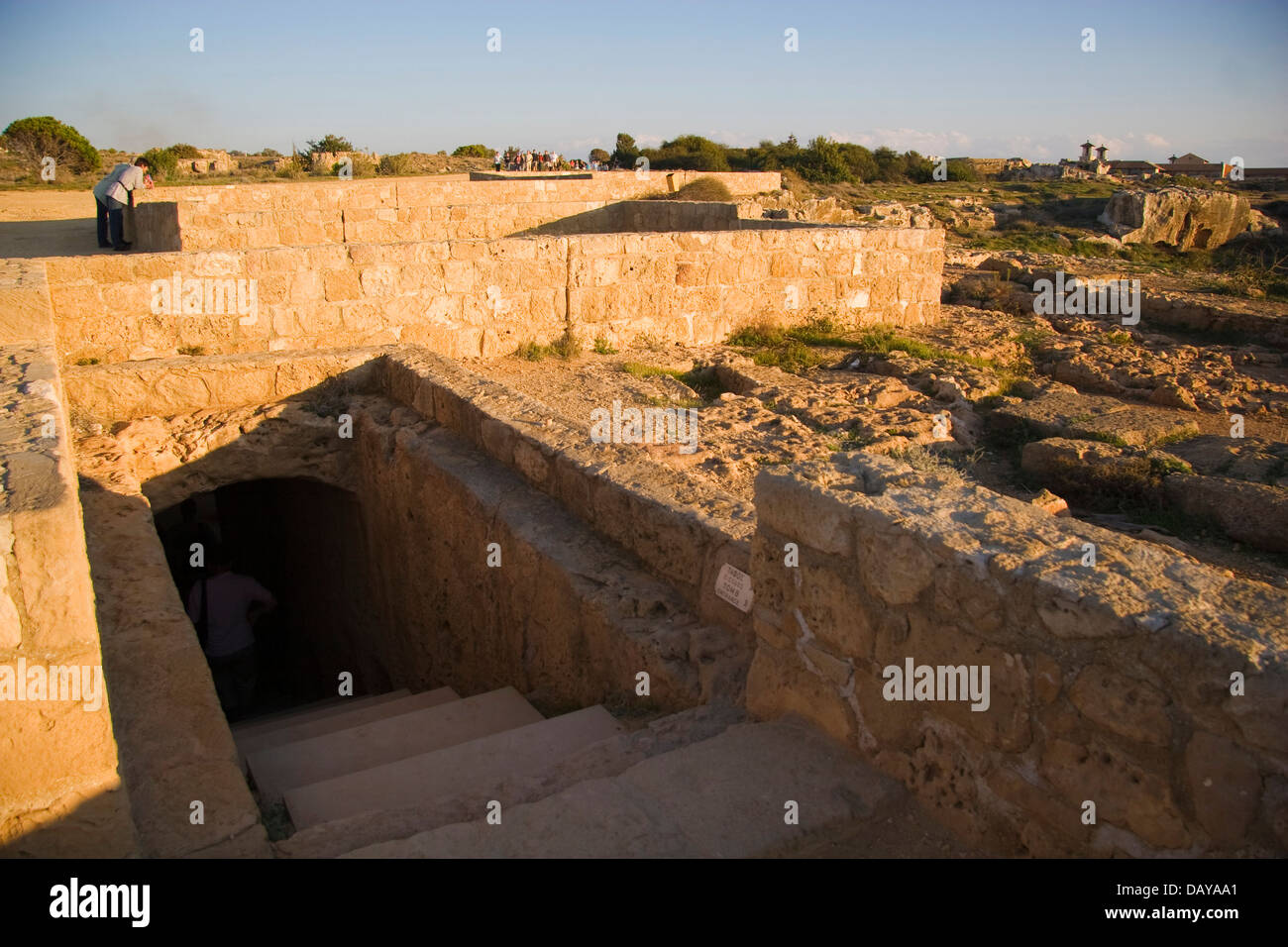 Tombs of Kings, UNESCO World Heritage Site, Paphos, Cyprus Stock Photo ...