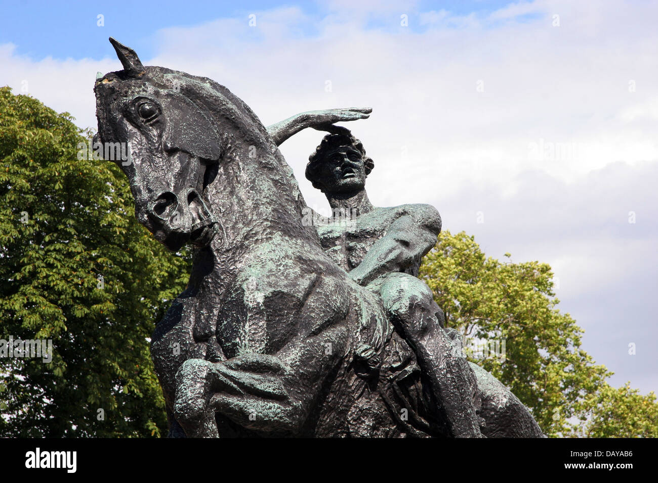 Physical energy statue london hi-res stock photography and images - Alamy