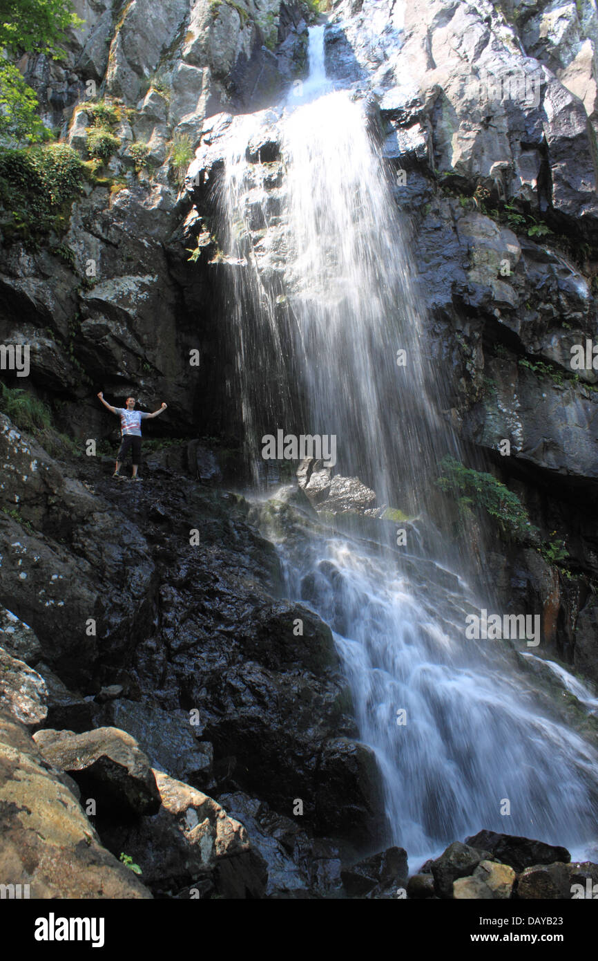 Boyana waterfall at summertime Stock Photo - Alamy