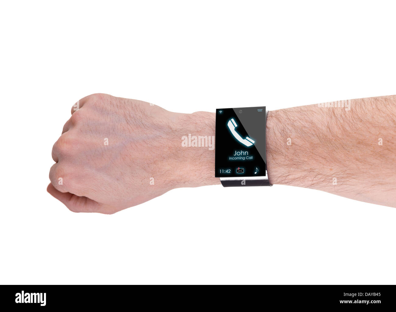 Smartwatch arm hi-res stock photography and images - Alamy