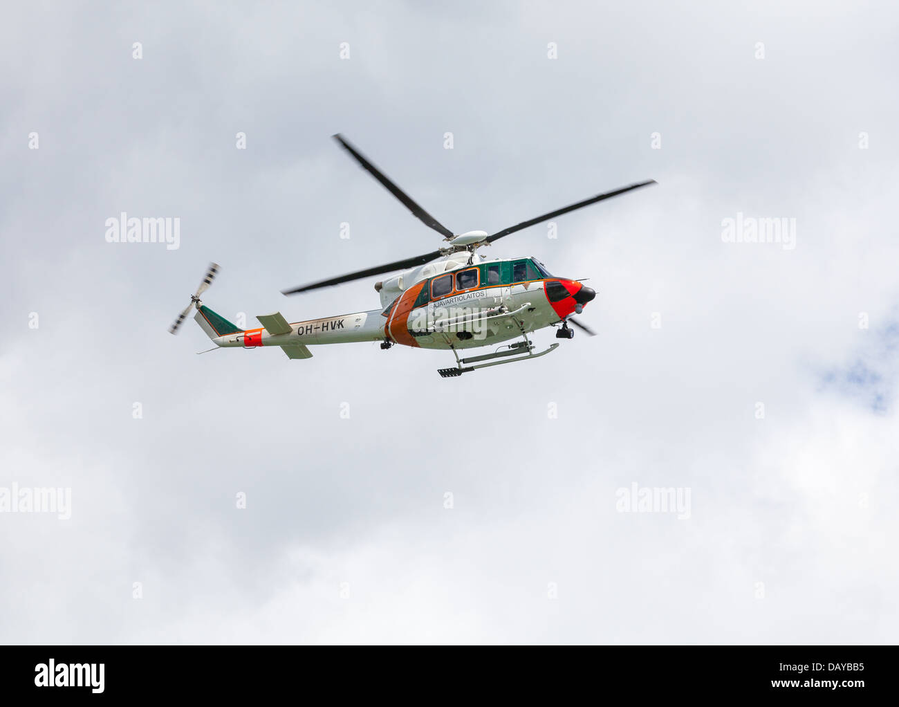 Agusta Bell/Bell 412 helicopter Stock Photo - Alamy