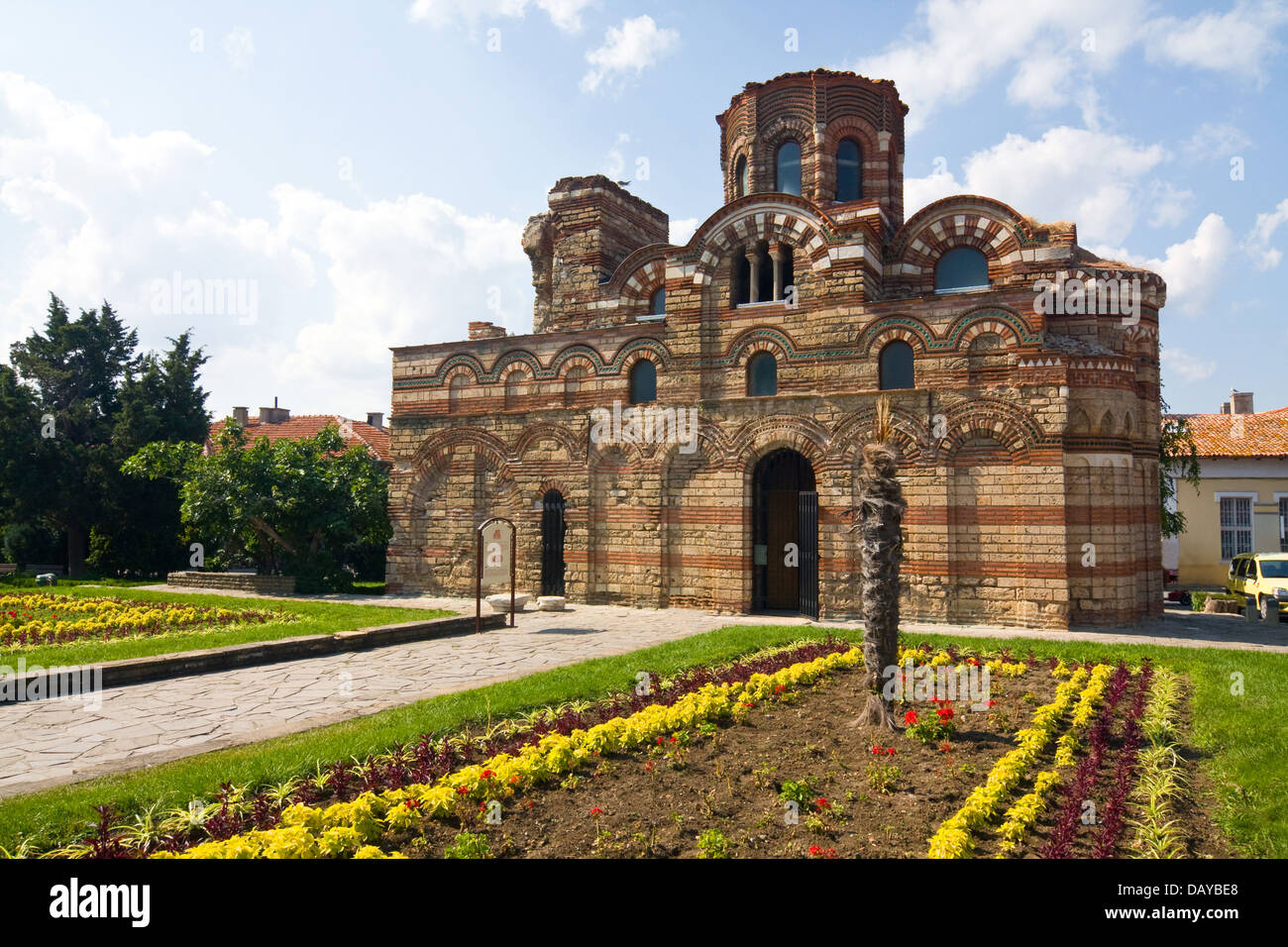 Old church in Nessebar, Bulgaria. UNESCO World Heritage Site Stock ...