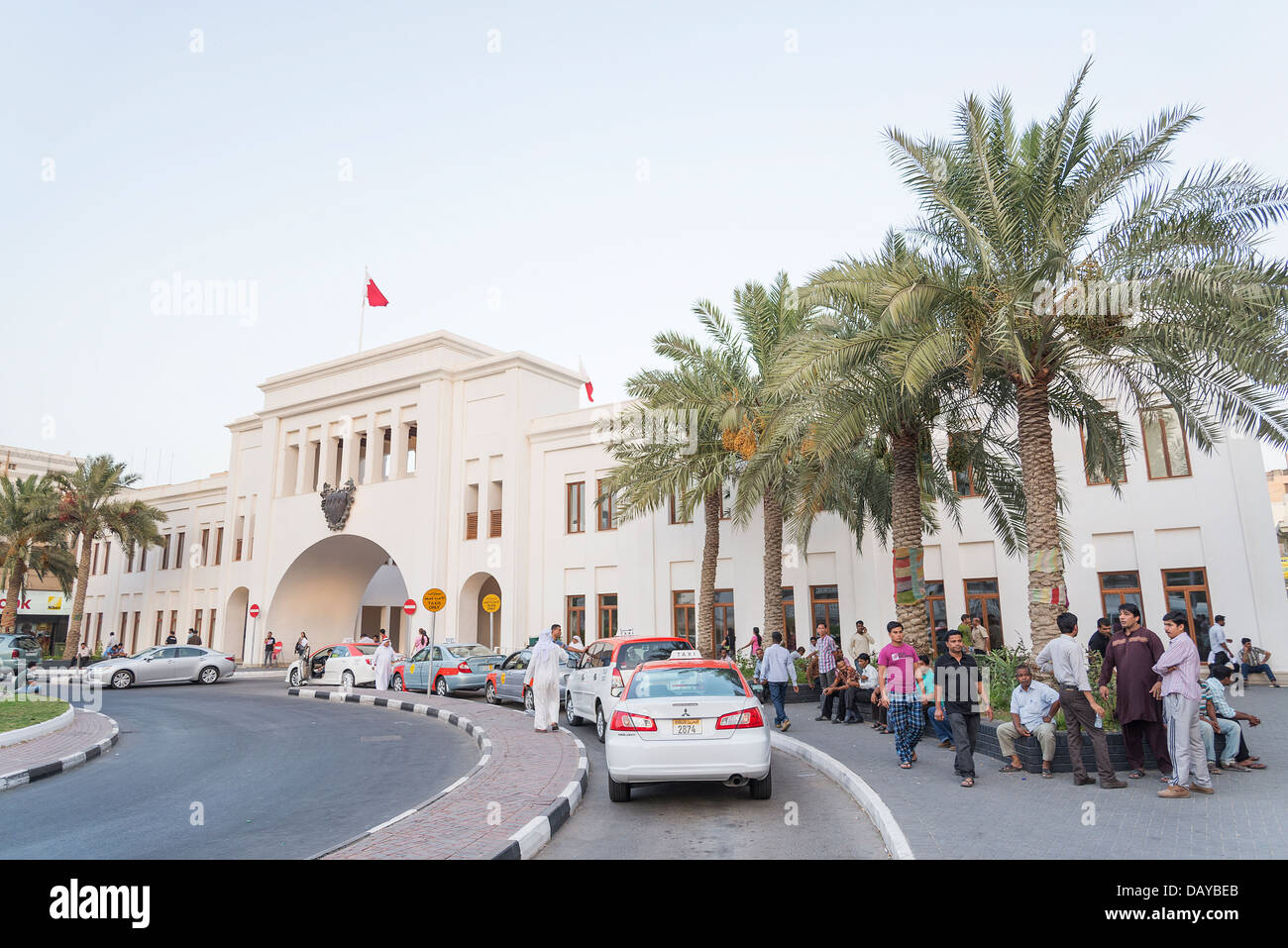 bab al bahrain in manama bahrain Stock Photo - Alamy