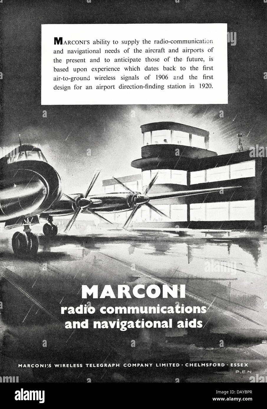 Marconi radio telegraph hi-res stock photography and images - Alamy