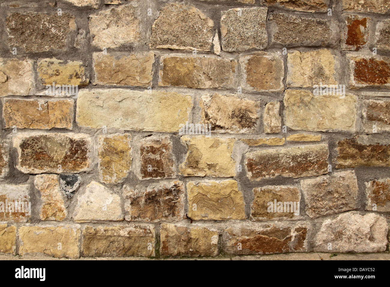 Stone wall background horizontal, stone wall texture Stock Photo - Alamy