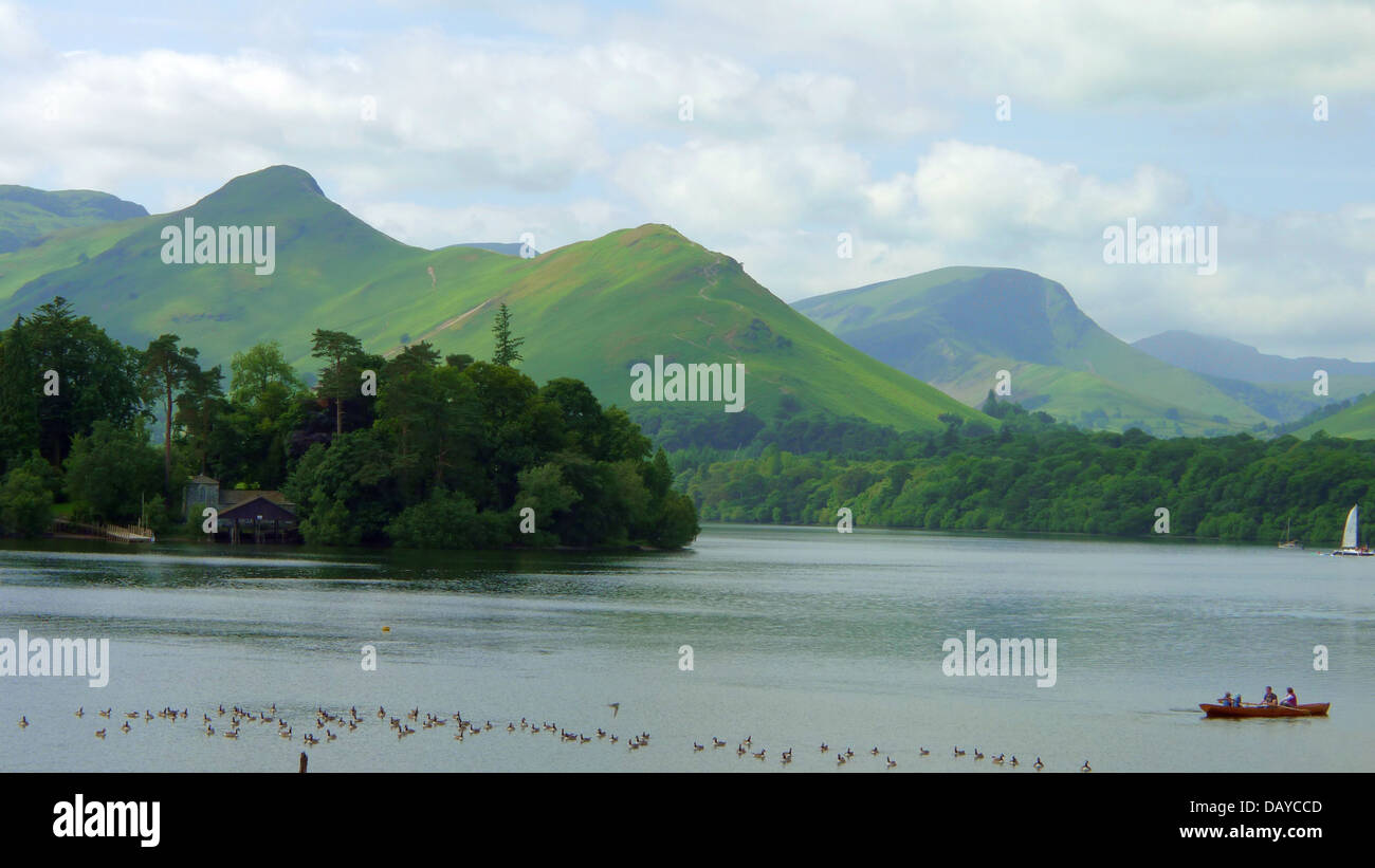 Lake District Scene Stock Photo - Alamy