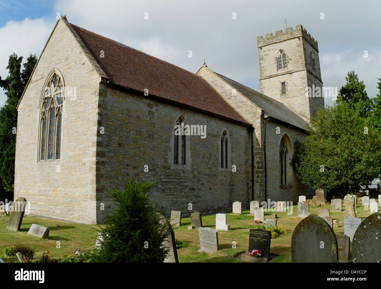 Hartpury church , Gloucestershire Stock Photo - Alamy