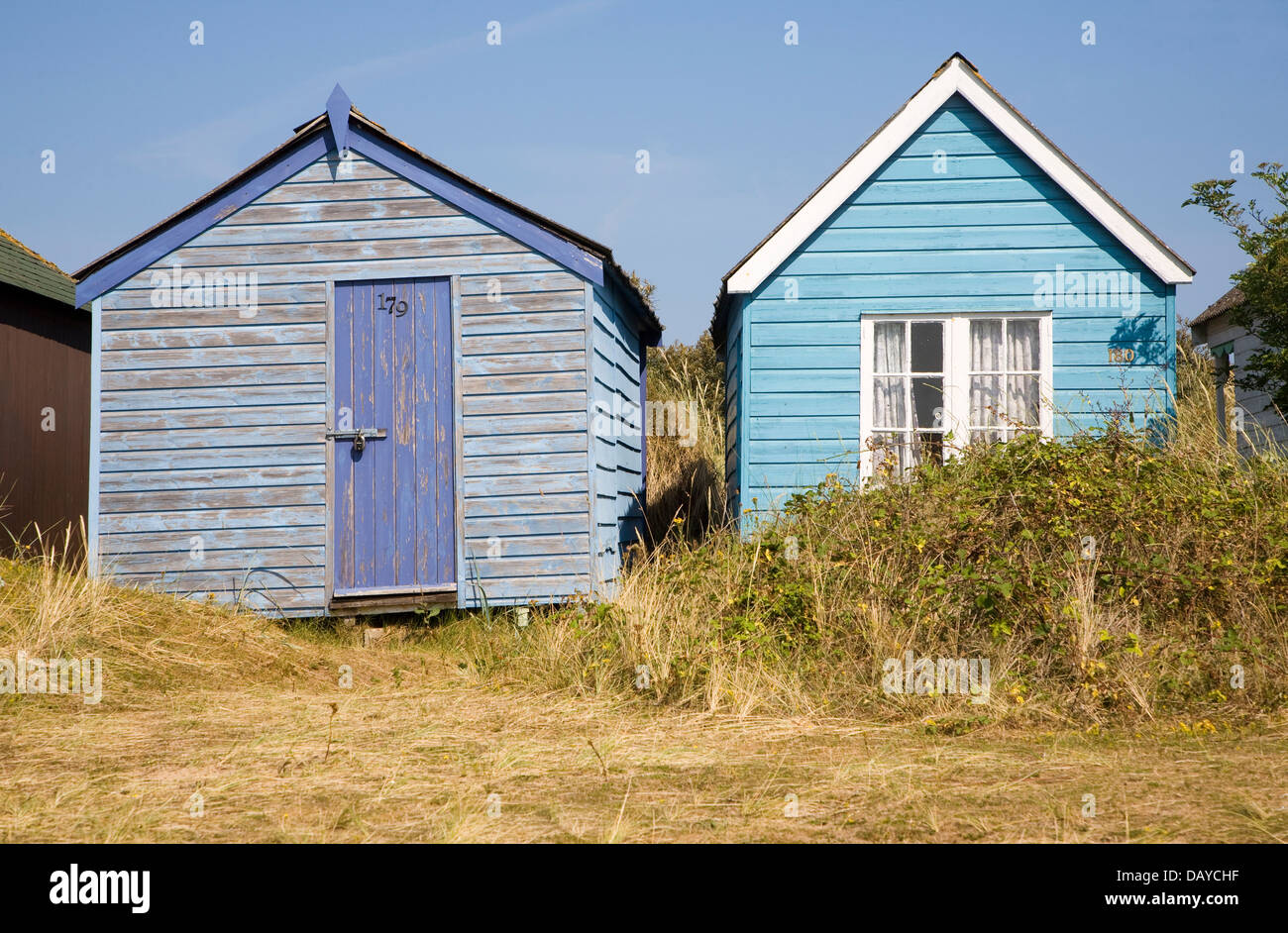 Beach huts Hunstanton, Norfolk, England Stock Photo - Alamy
