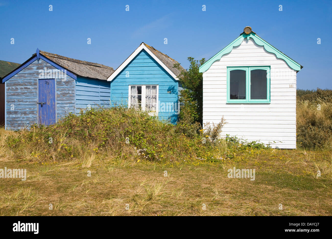 Beach huts Hunstanton, Norfolk, England Stock Photo - Alamy