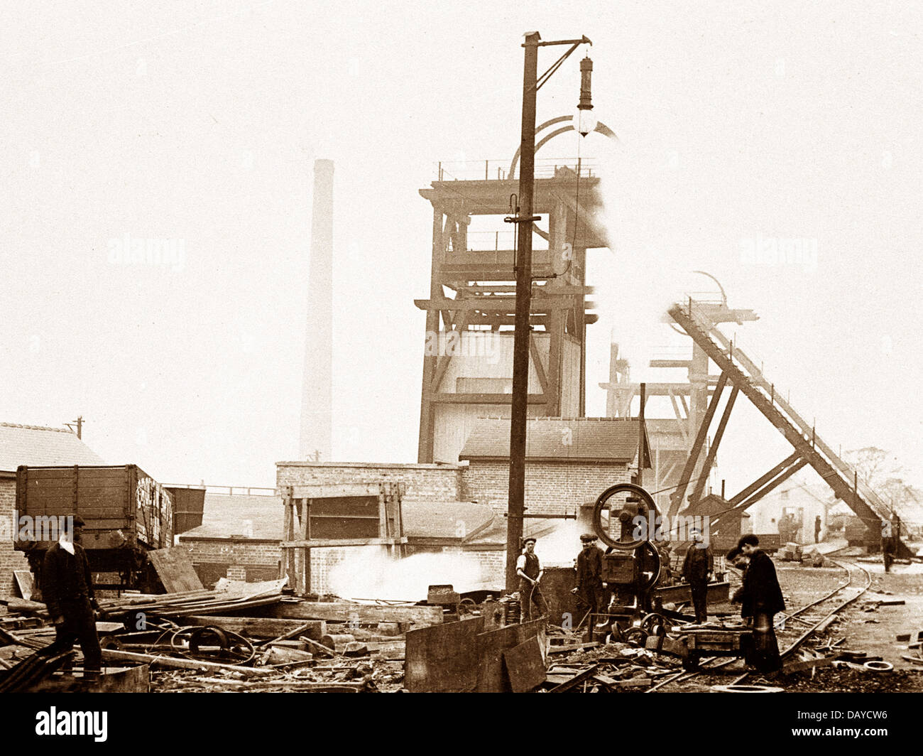 Brodsworth Colliery early 1900s Stock Photo - Alamy