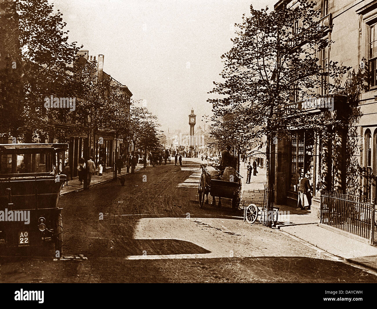 Main Street 1900s High Resolution Stock Photography and Images - Alamy