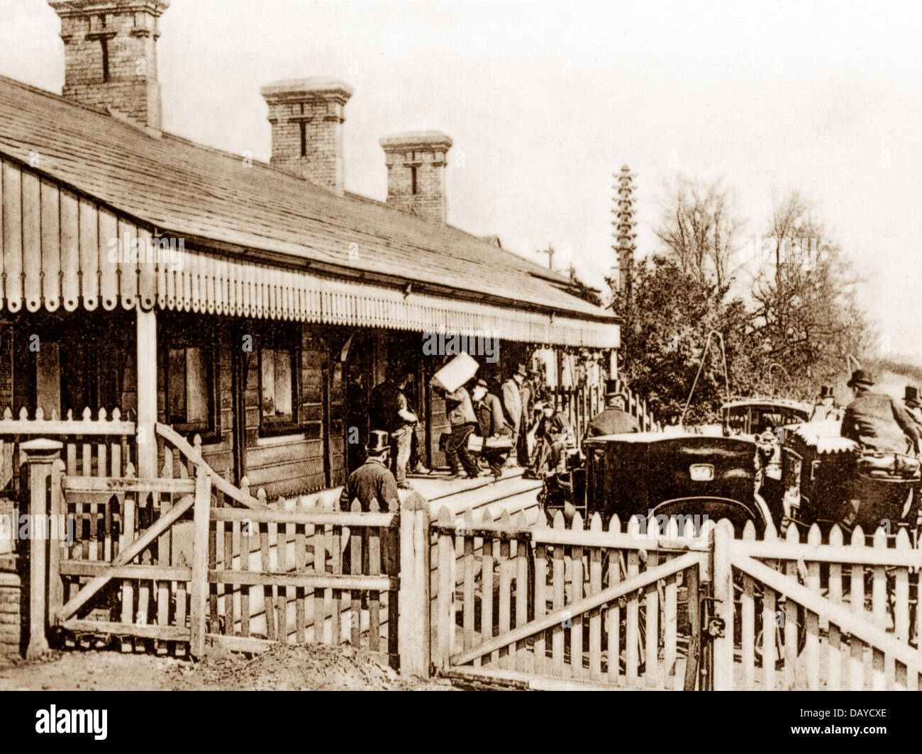 Victorian railway station hi-res stock photography and images - Alamy