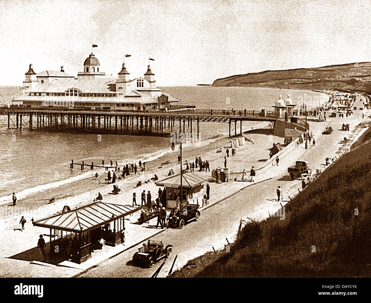 Colwyn bay pier hi-res stock photography and images - Alamy