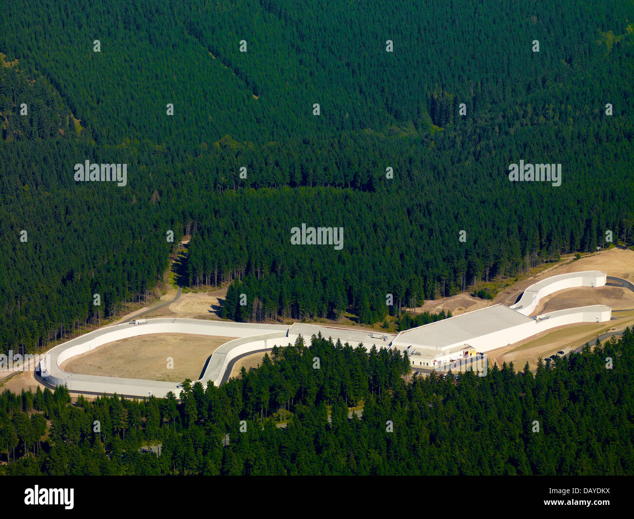 Ski Tunnel, Oberhof, Thuringia, Germany Stock Photo - Alamy
