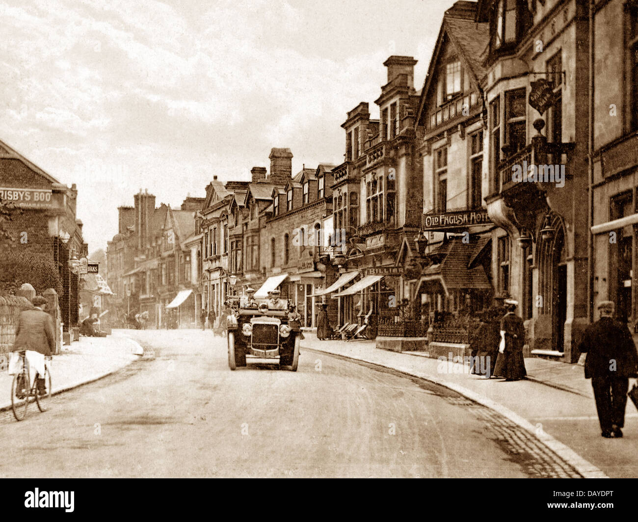 Matlock Dale Road probably 1920s Stock Photo - Alamy